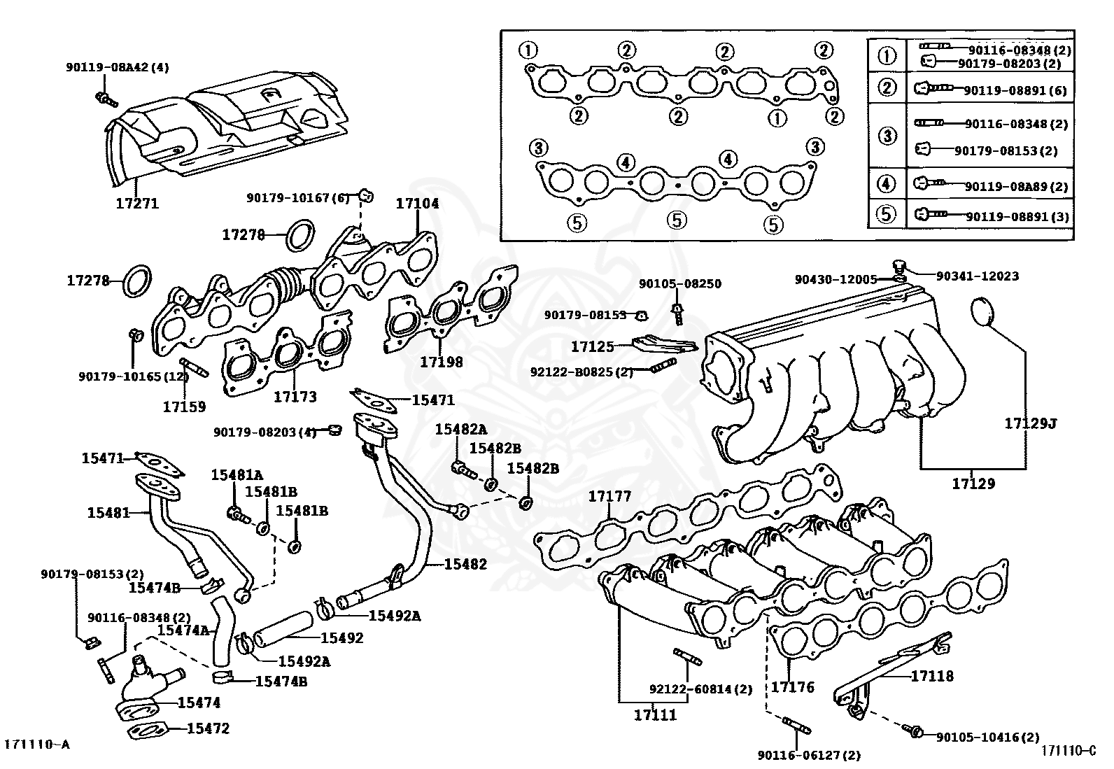 90430-12005 - Toyota - Gasket (for Fuel Pipe) - Nengun Performance