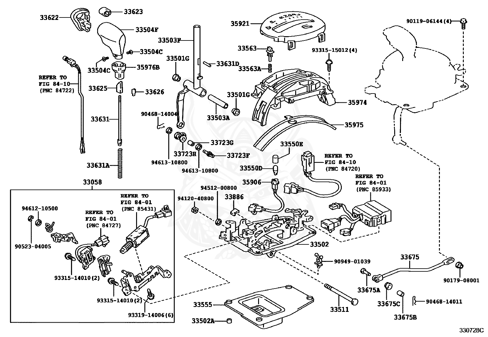 33542-14040-C0 - Toyota - Knob Sub-assy, Shift Lever - Nengun Performance