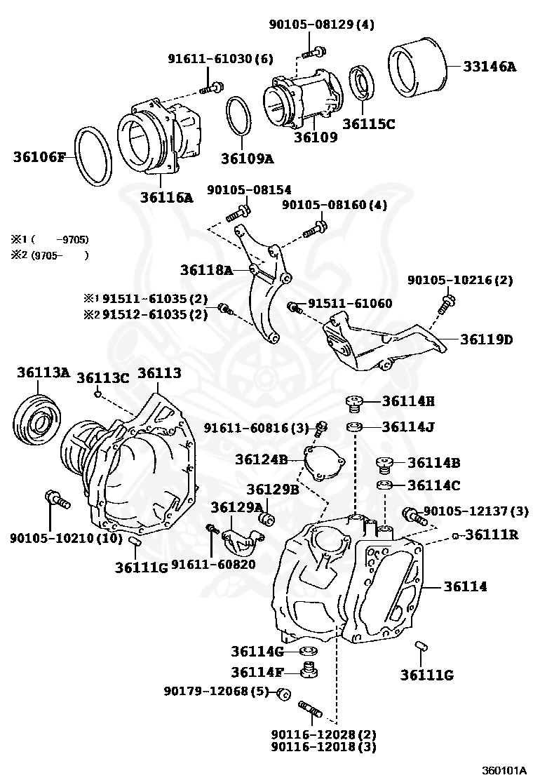 90311-47003 - Toyota - Seal, Oil (for Transfer Case Rh) - Nengun ...
