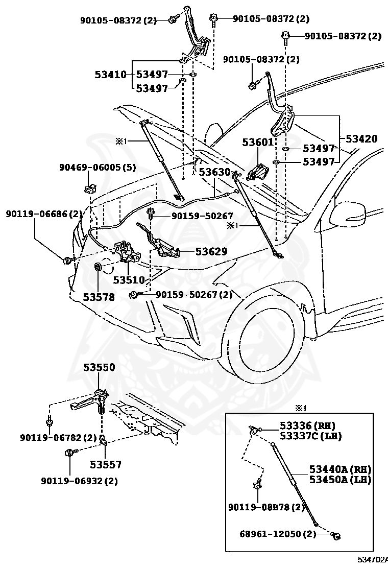 90119-06782 - Lexus - Bolt - Nengun Performance