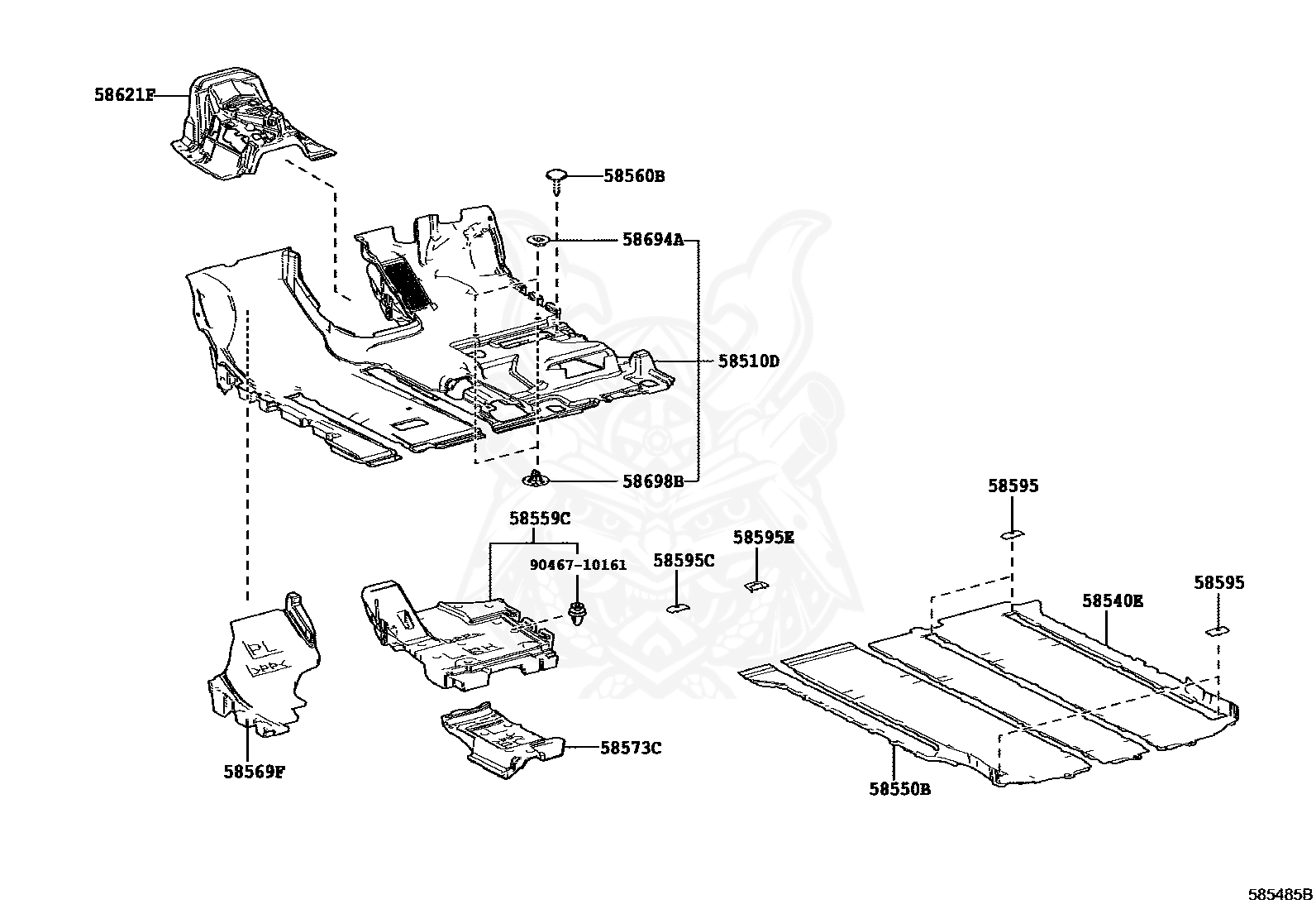 90467-10161 - Toyota - Clip - Nengun Performance
