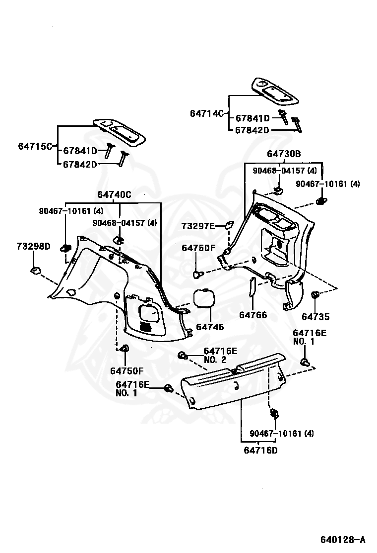 90467-10161 - Toyota - Clip - Nengun Performance