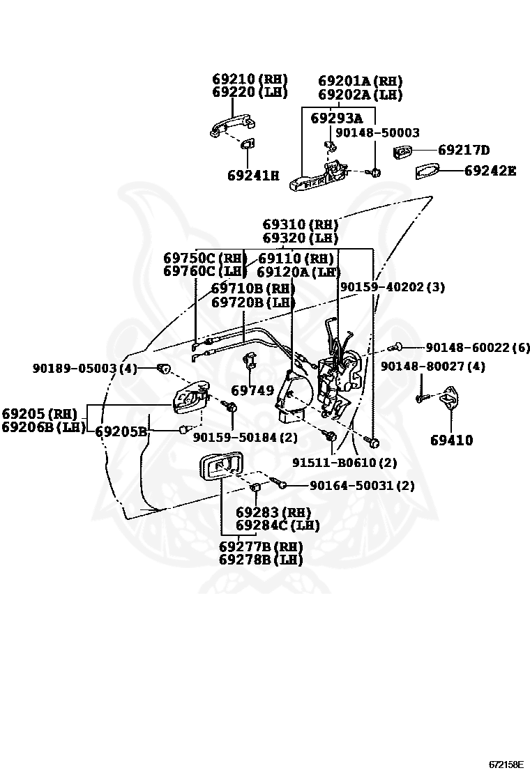 90541-04014 - Toyota - Pad - Nengun Performance