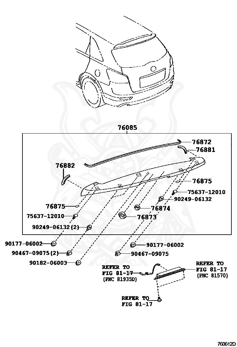 90467-09075 - Toyota - Clip - Nengun Performance
