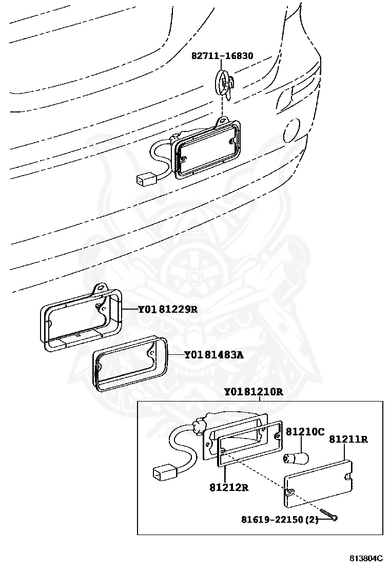 99132-11210 - Toyota - Bulb (for Front Turn Signal Lamp) - Nengun ...