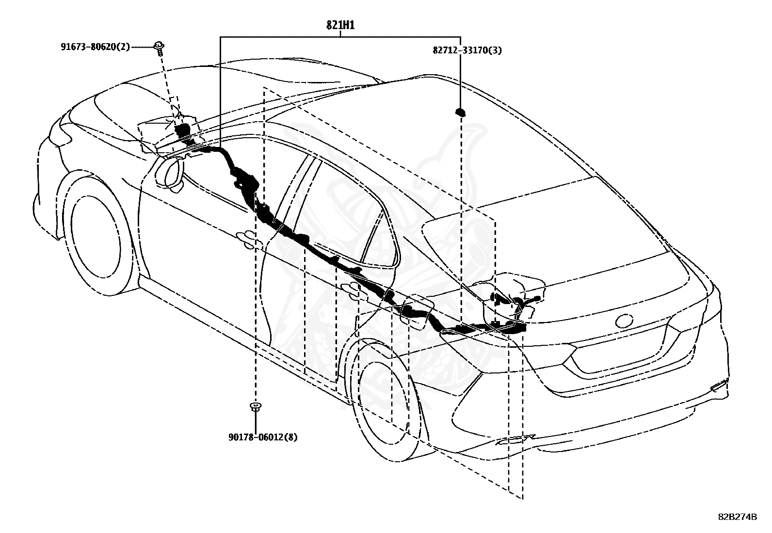 91673-80620 - Toyota - Bolt - Nengun Performance