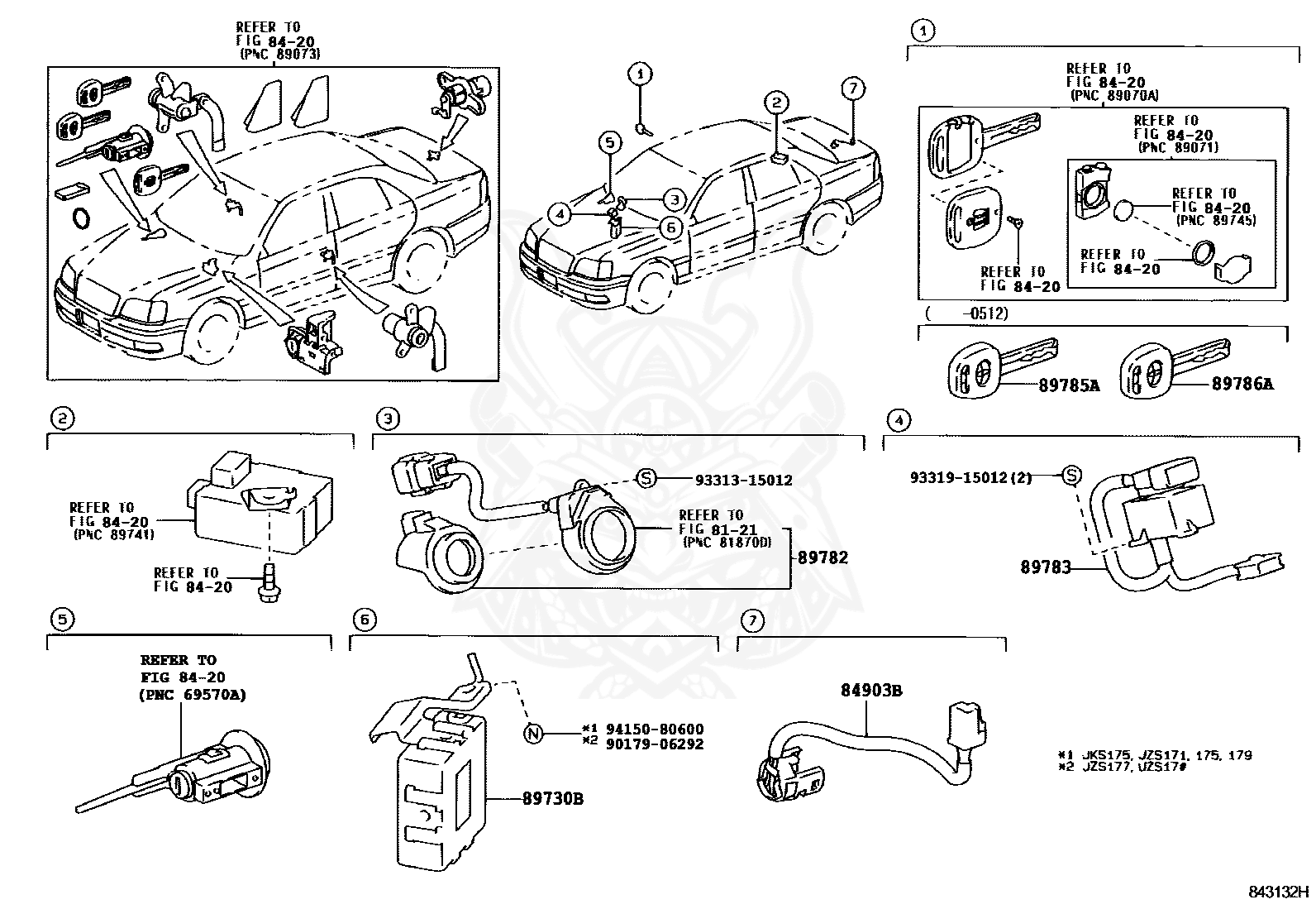 89785-50070 - Toyota - Transmitter, Transponder Cut Key Master - Nengun ...