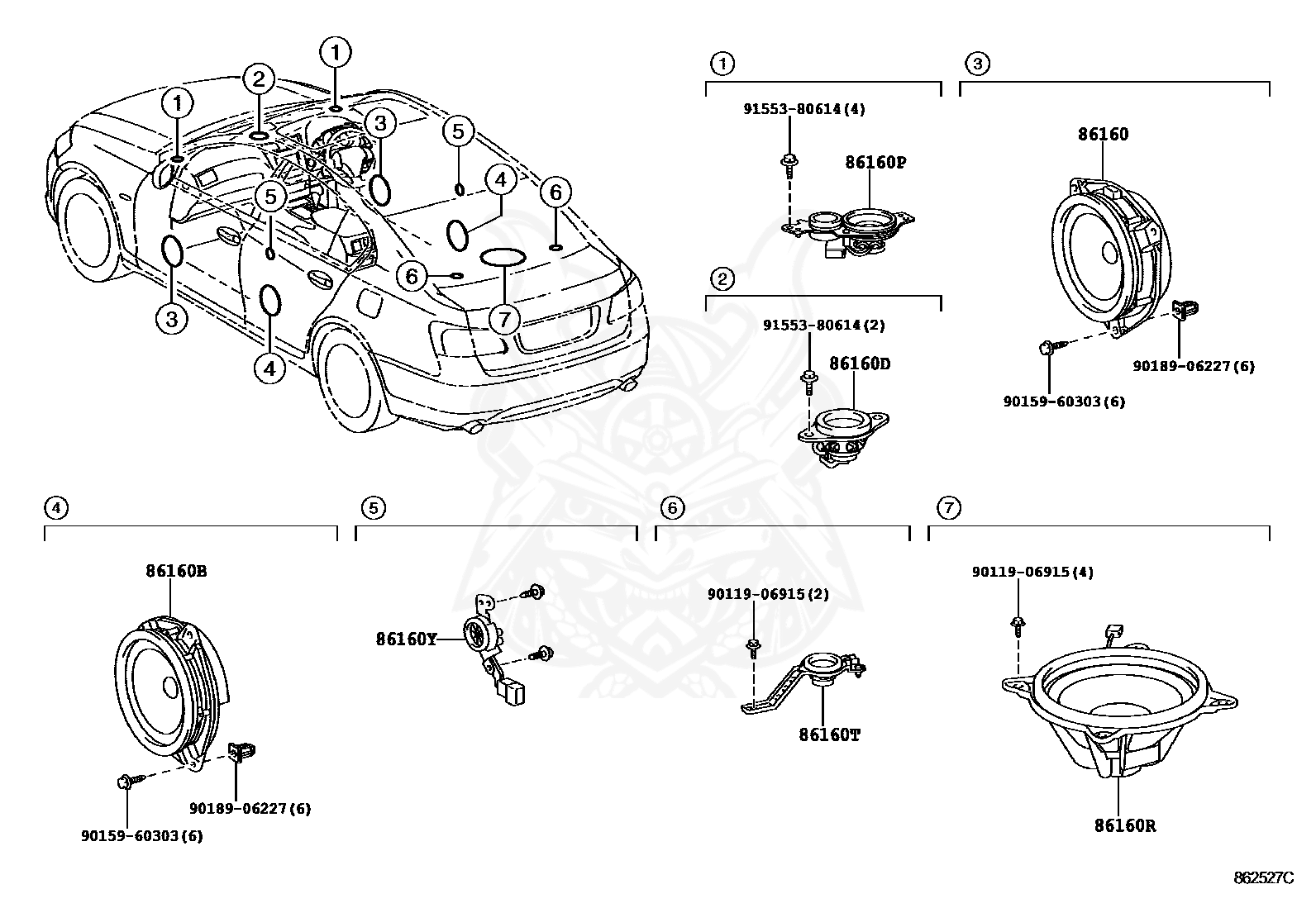 90119-06915 - Lexus - Bolt - Nengun Performance