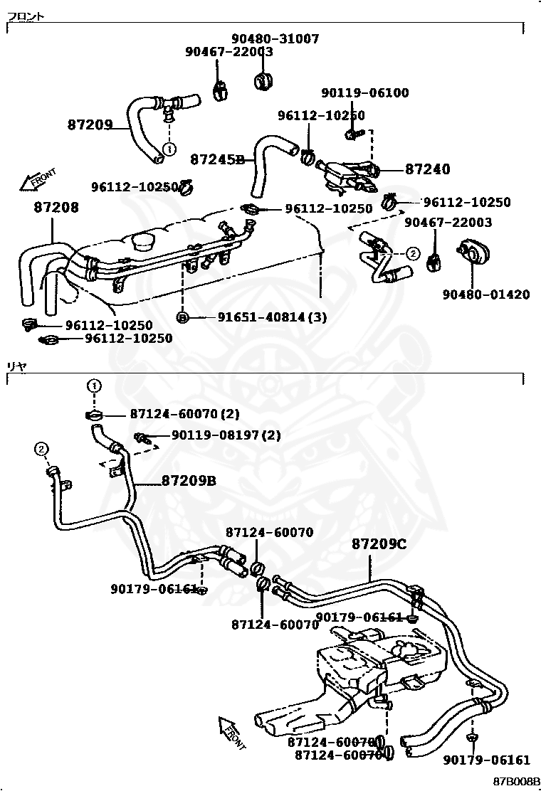 96112-10250 - Toyota - Clamp - Nengun Performance