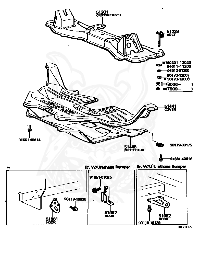 51447-12040 - Toyota - Protector, Oil Pan - Nengun Performance