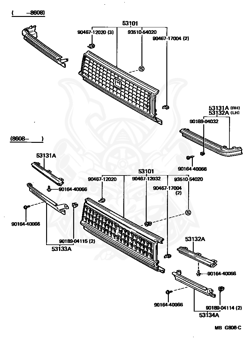90467-12020 - Toyota - Clip - Nengun Performance