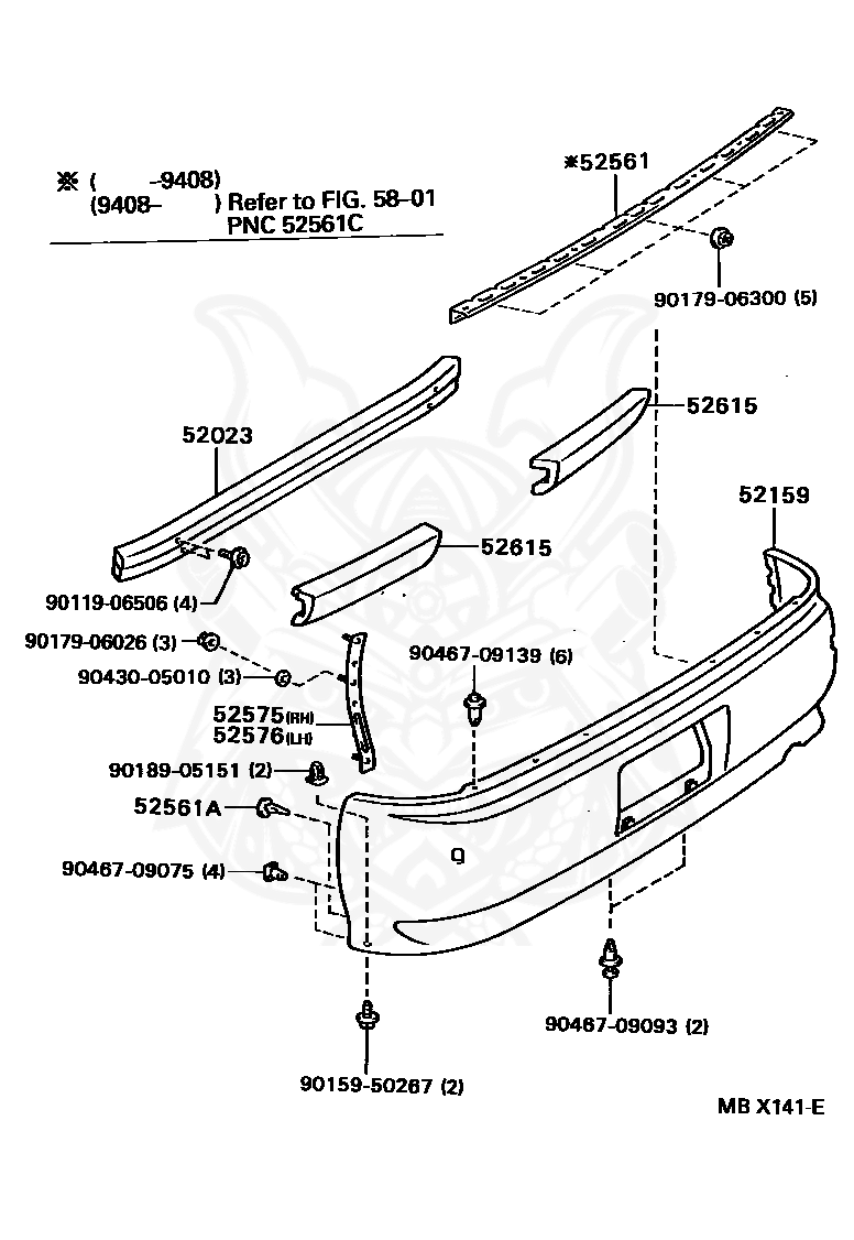 90467-09075 - Toyota - Clip - Nengun Performance