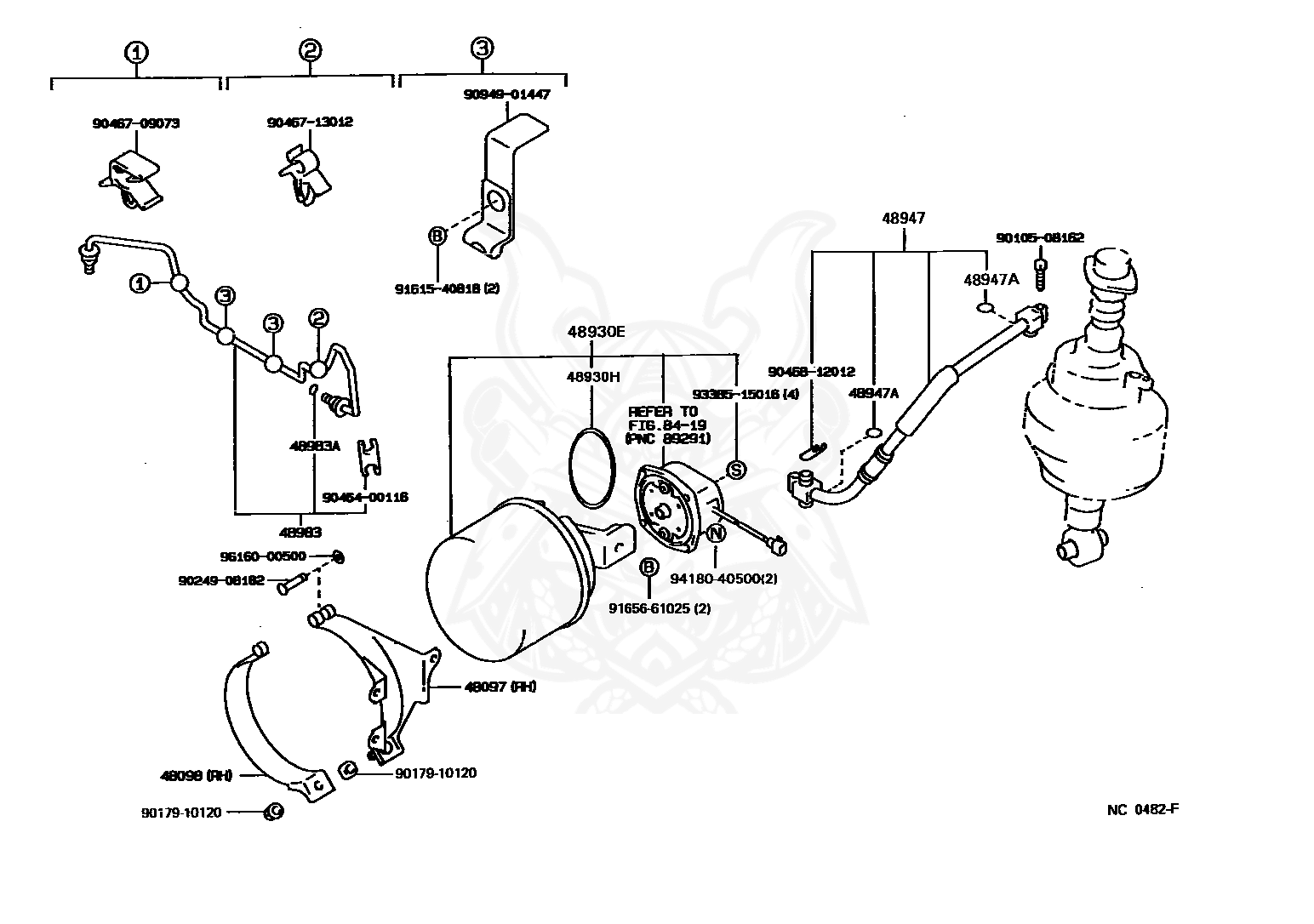94180-40500 - Toyota - Nut - Nengun Performance