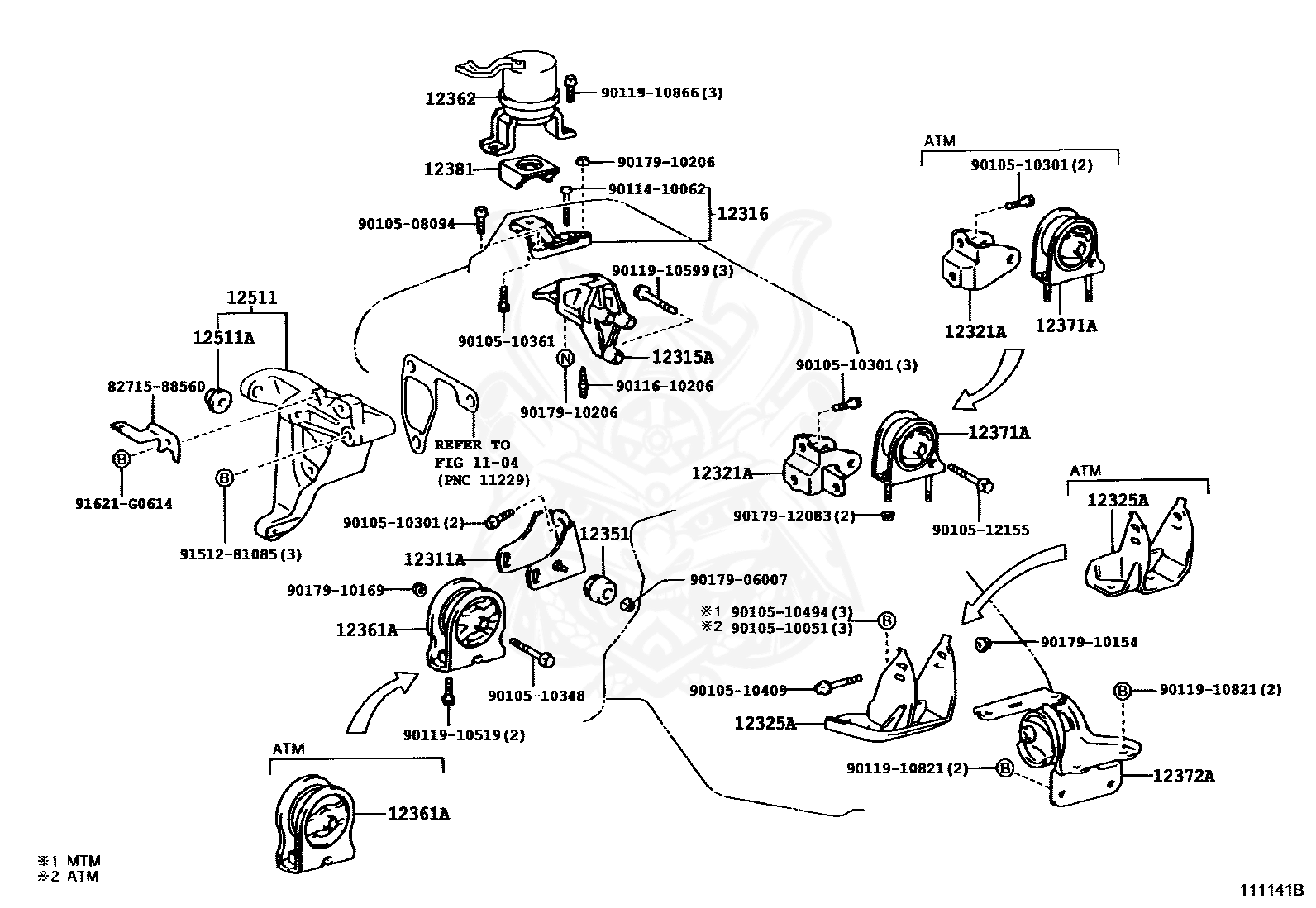 90179-06007 - Toyota - Nut - Nengun Performance