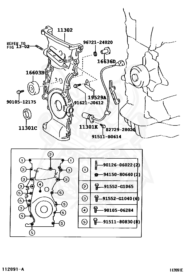 90105-12175 - Toyota - Bolt, Hexagon (for Front Disc Brake Caliper ...