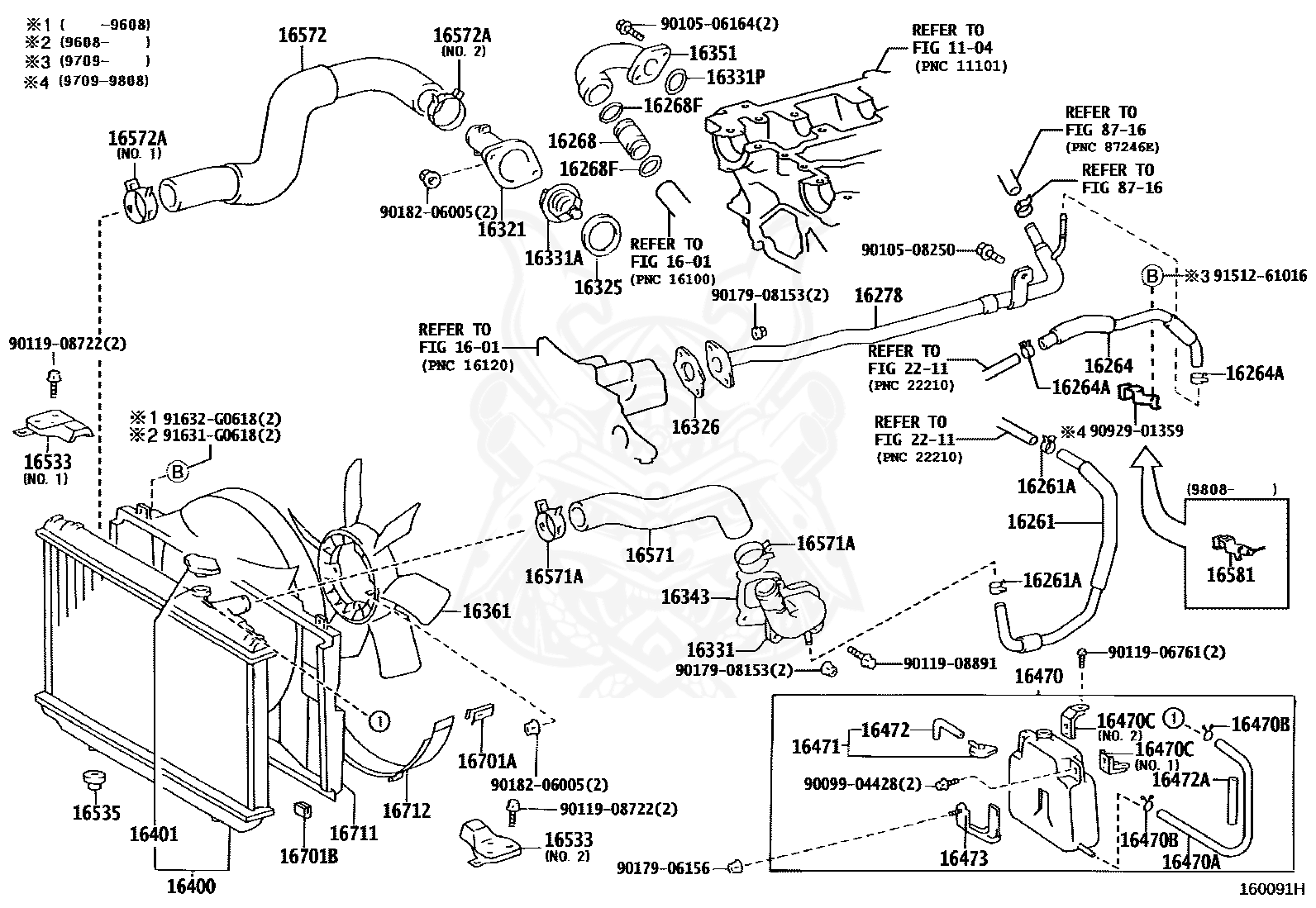 96761-24028 - Toyota - O-Ring (for Water Outlet) - Nengun Performance