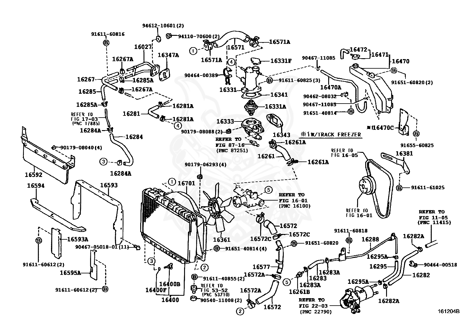 16401-71010 - Toyota - Cap Sub-assy, Radiator - Nengun Performance