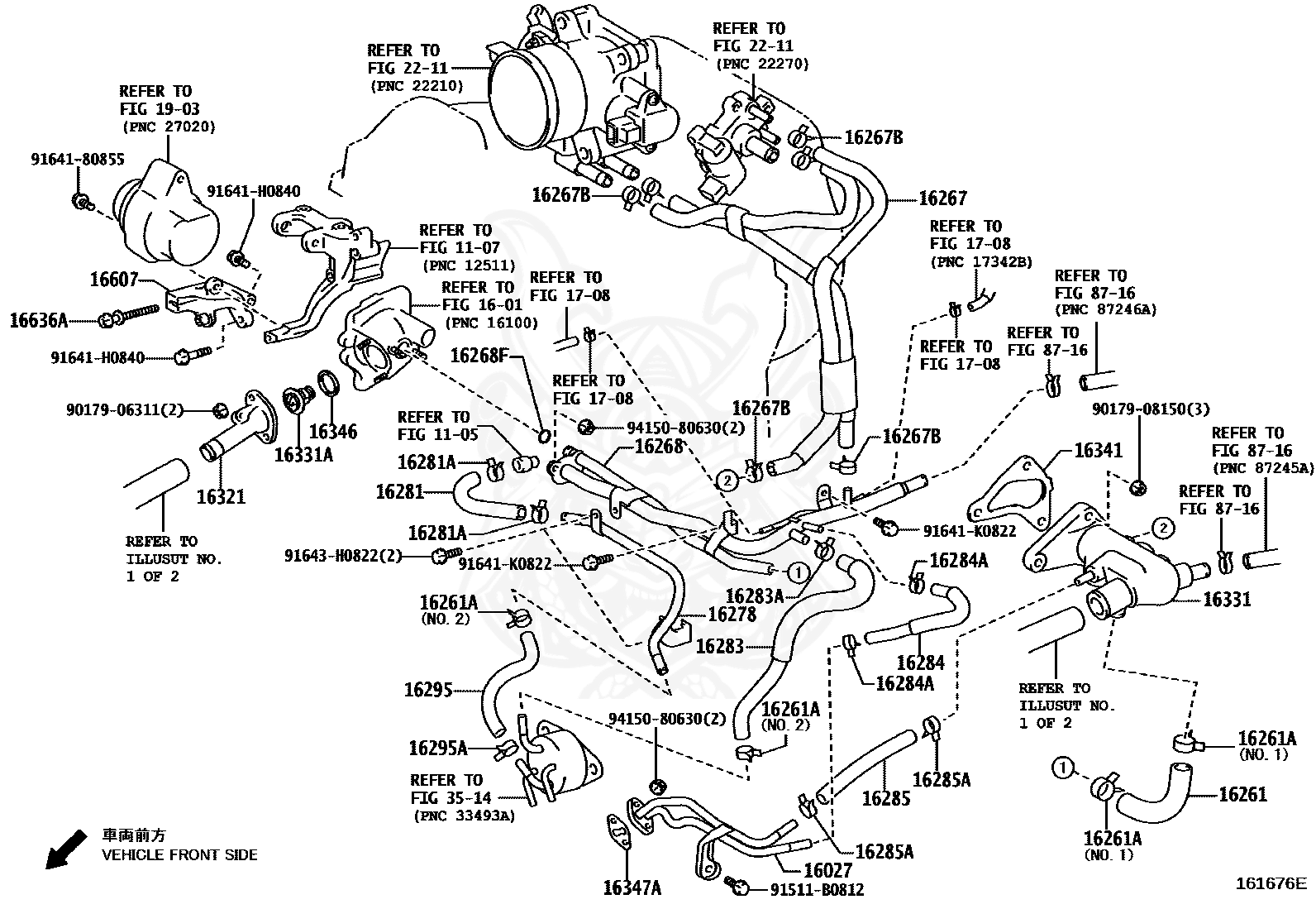 96761-24019 - Toyota - O-Ring (for Water By-pass Pipe) - Nengun Performance