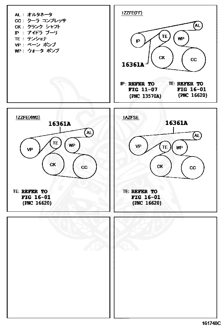 90916-02599 - Toyota - V-Belt (for Fan & Alternator) - Nengun Performance