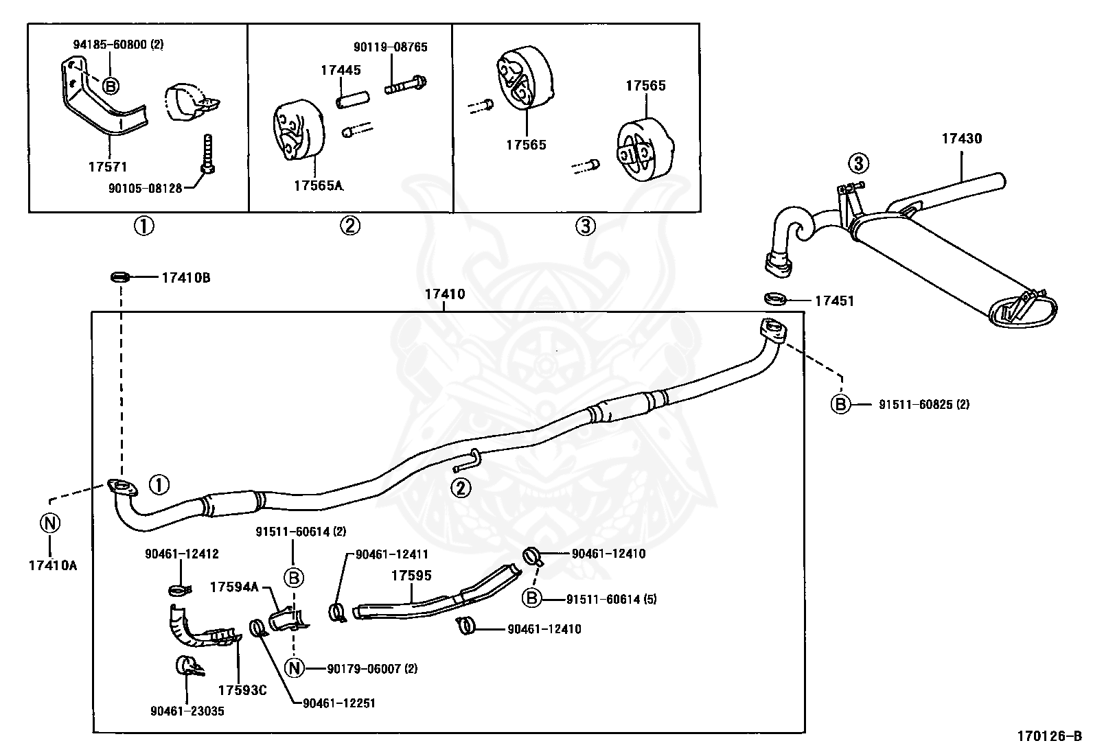 90179-06007 - Toyota - Nut - Nengun Performance