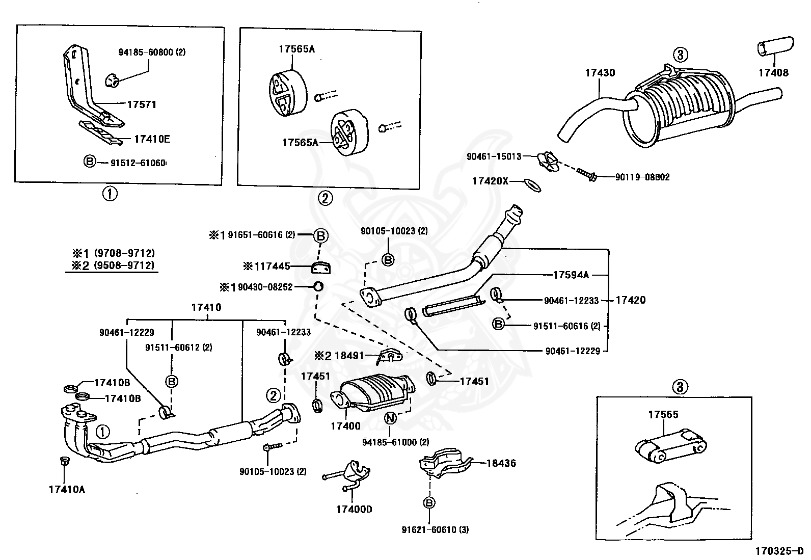 18450-16240 - Toyota - Converter Assy, W / Catalyst - Nengun Performance