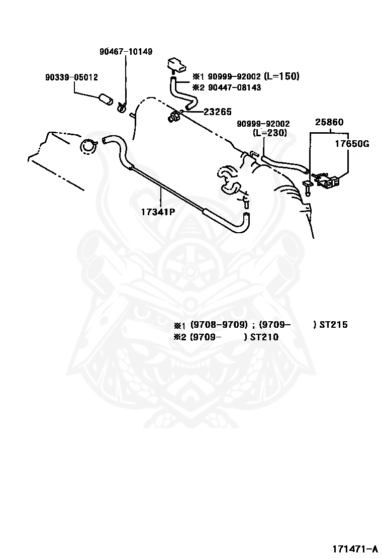 90999-92002 - Toyota - Hose - Nengun Performance