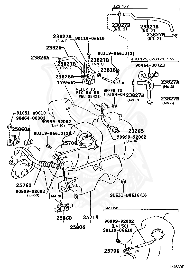 90999-92002 - Toyota - Hose - Nengun Performance