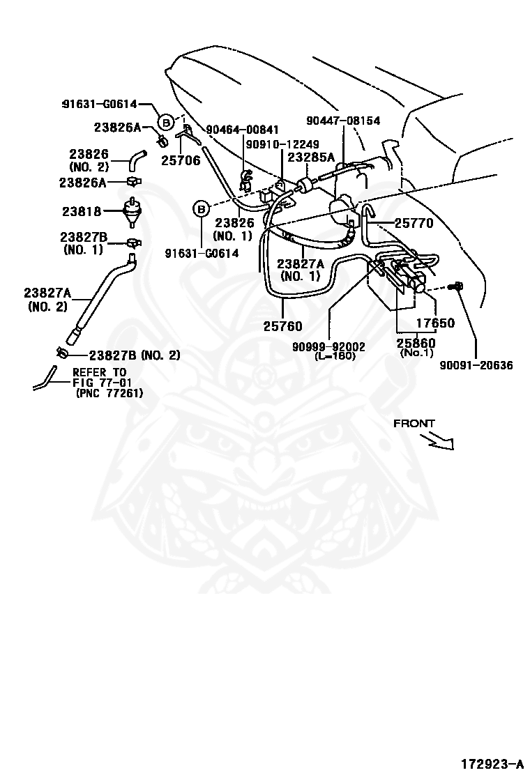 90999-92002 - Toyota - Hose - Nengun Performance