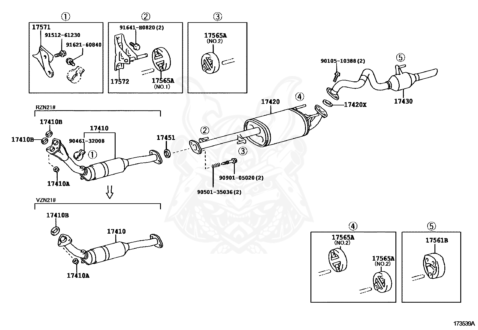 91641-H0820 - Toyota - Bolt - Nengun Performance