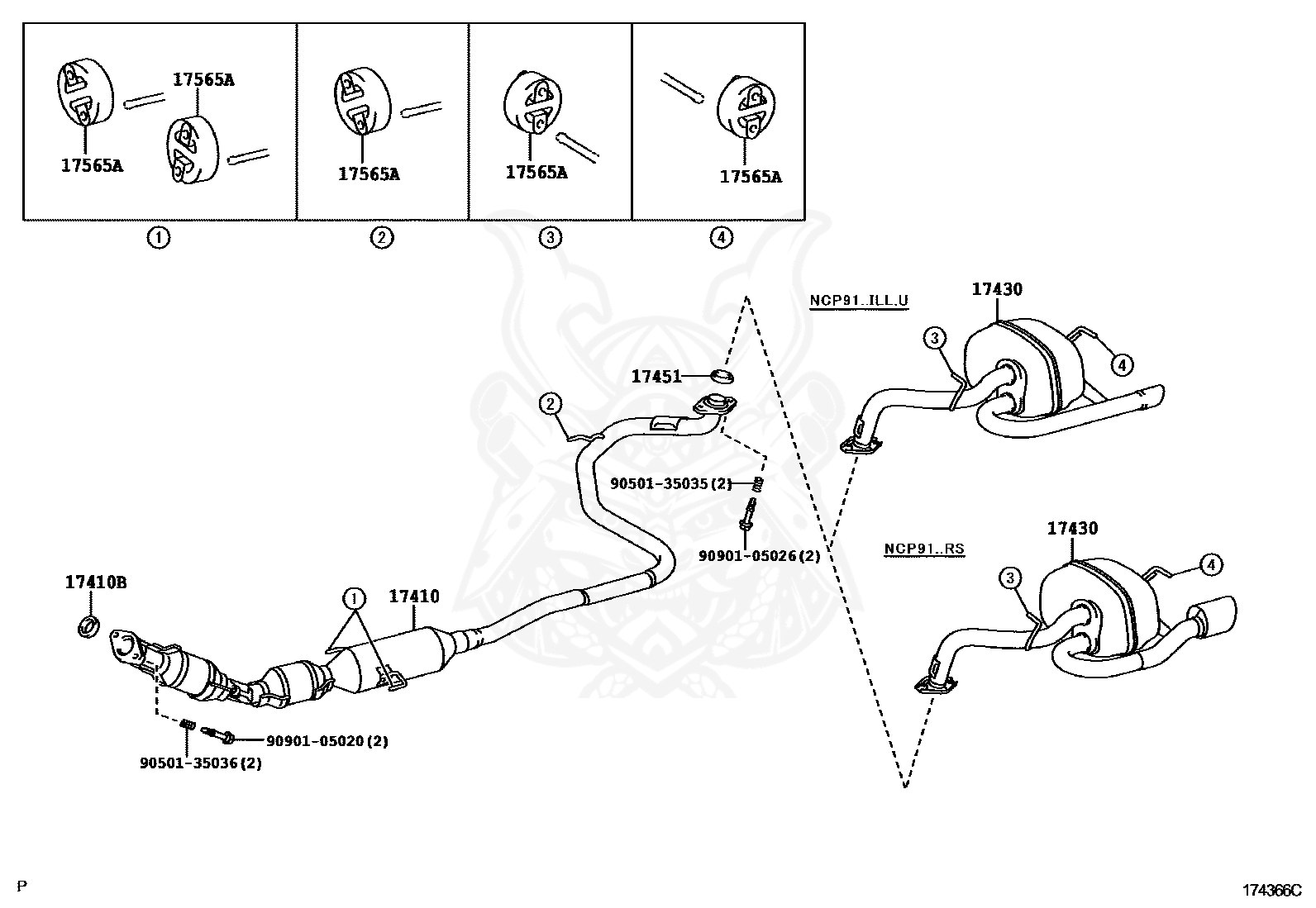 90901-05026 - Toyota - Bolt - Nengun Performance