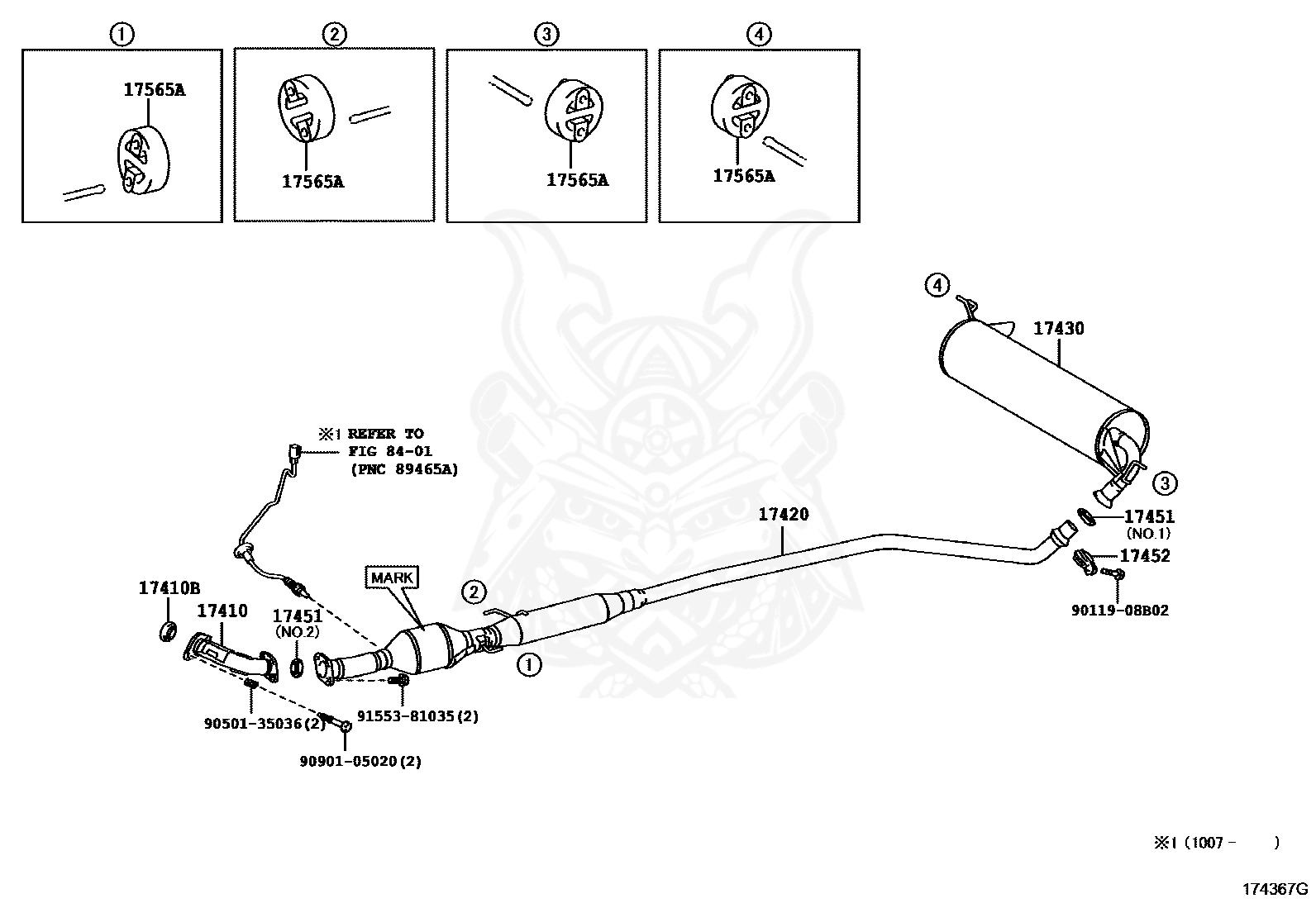 90901-05020 - Toyota - Bolt - Nengun Performance