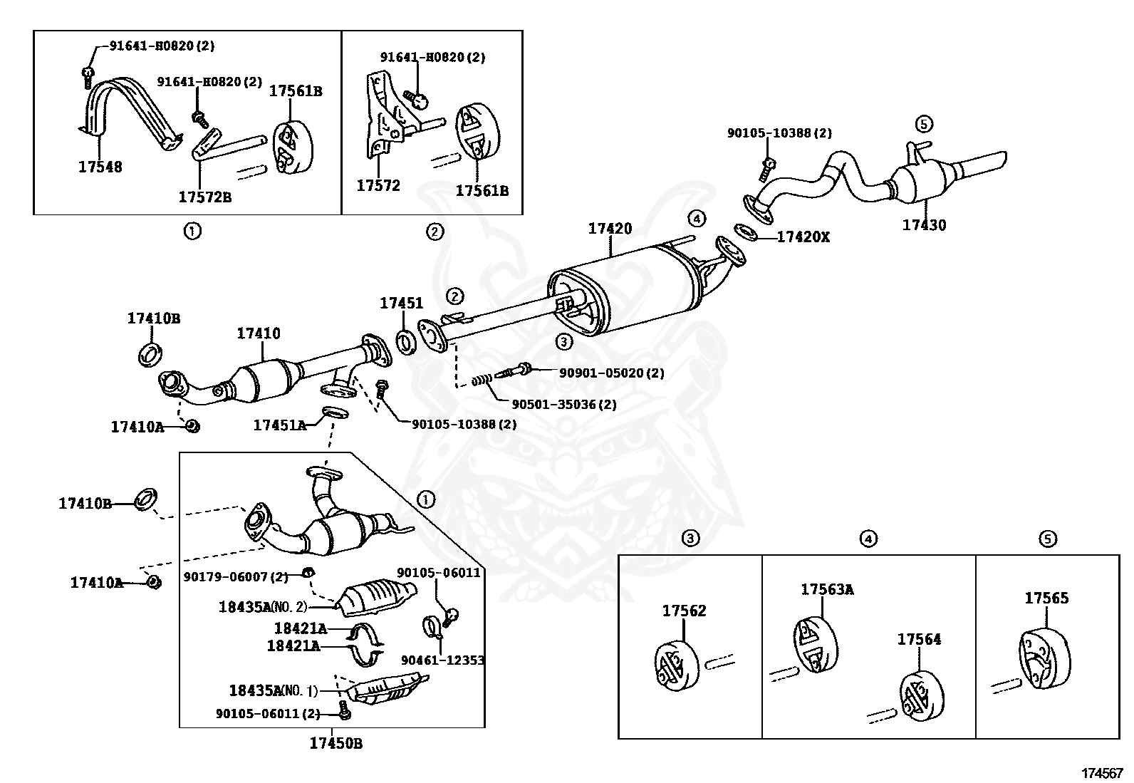 90901-05020 - Toyota - Bolt - Nengun Performance