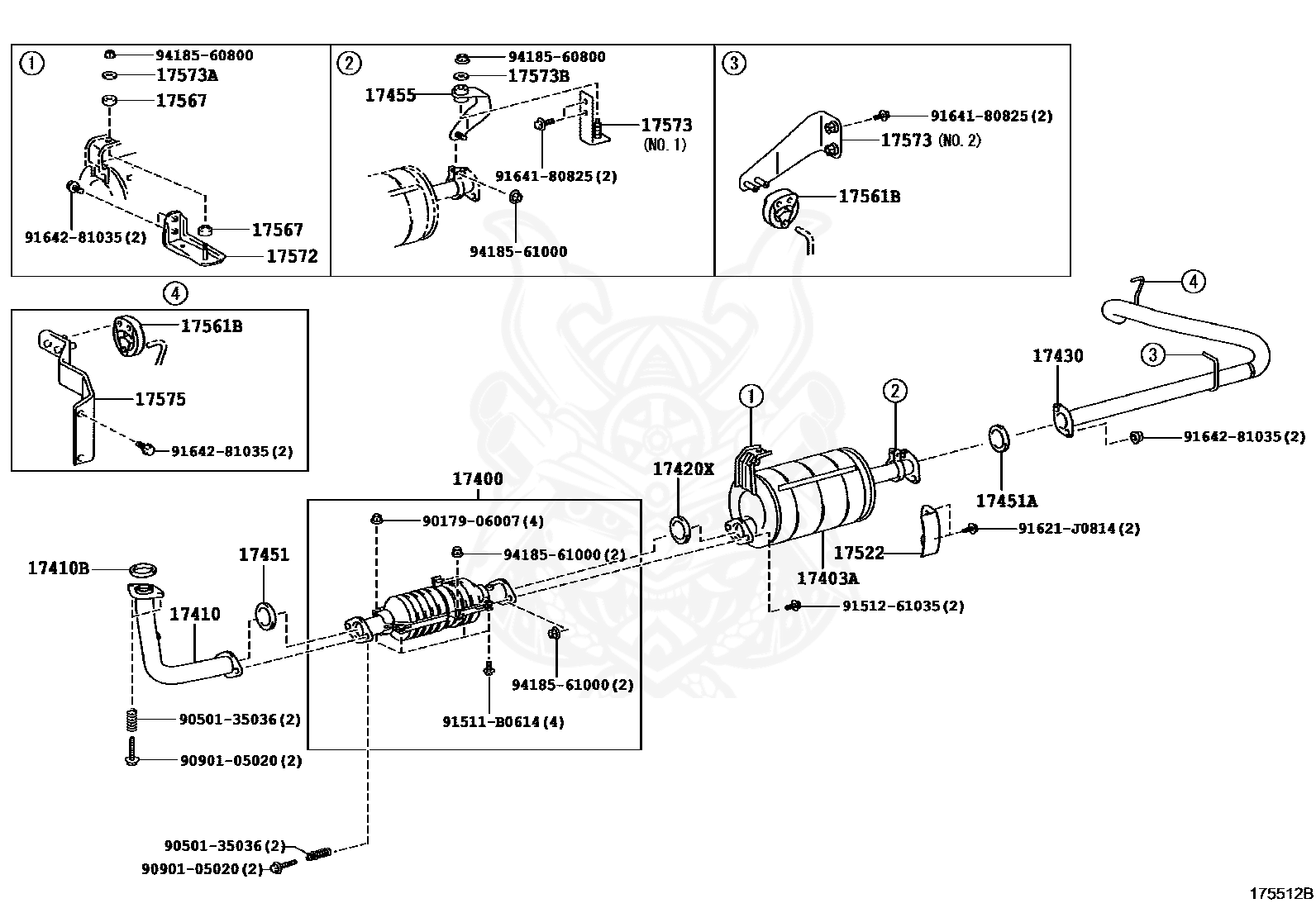 90179-06007 - Toyota - Nut - Nengun Performance