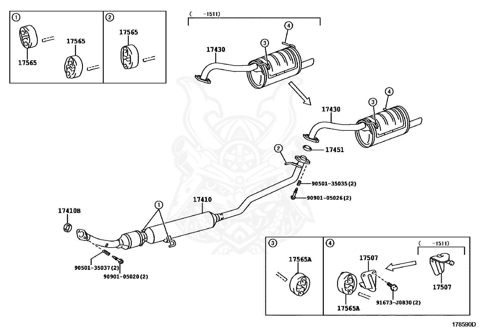 90901-05026 - Toyota - Bolt - Nengun Performance