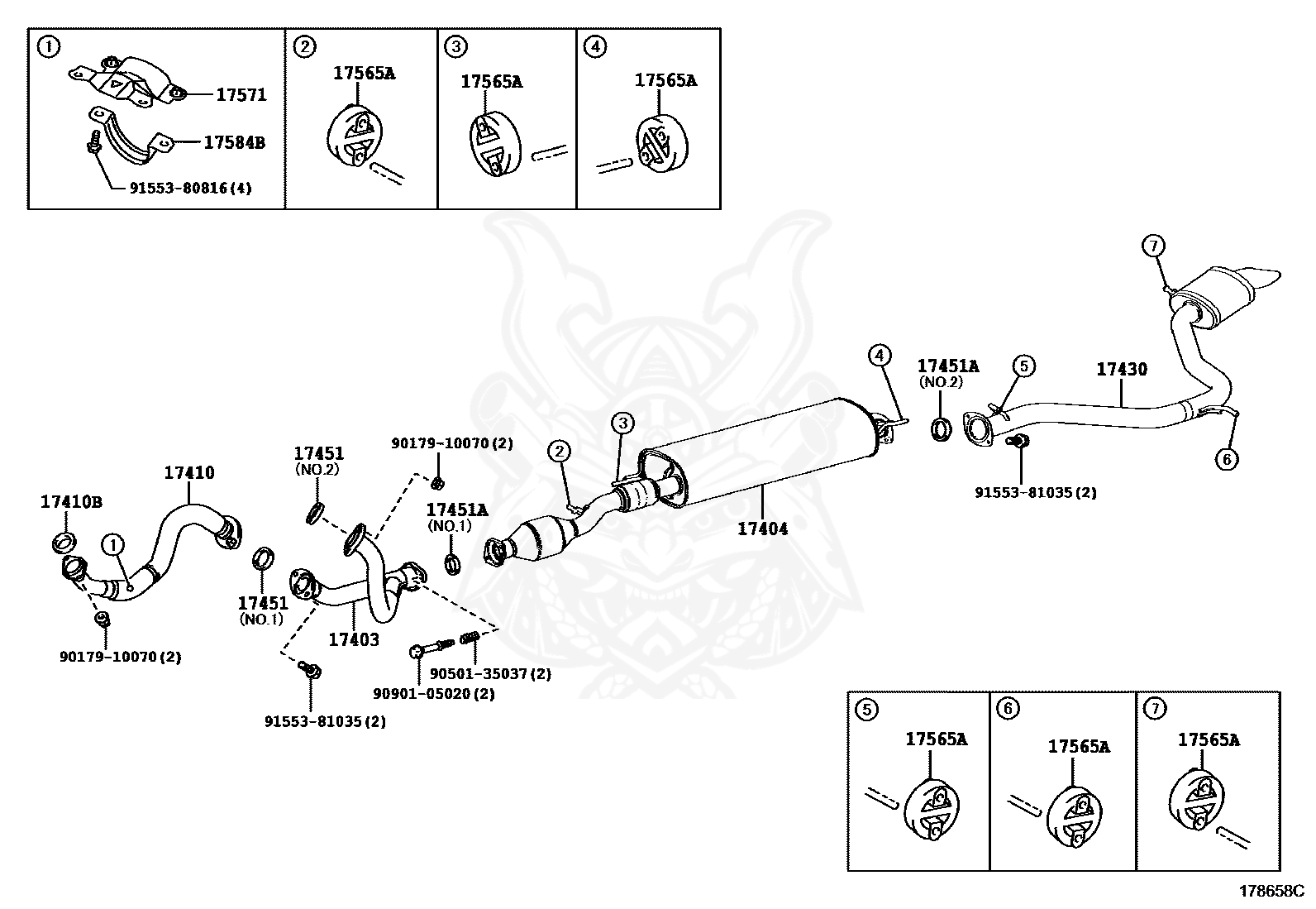 91553-80816 - Toyota - Bolt - Nengun Performance