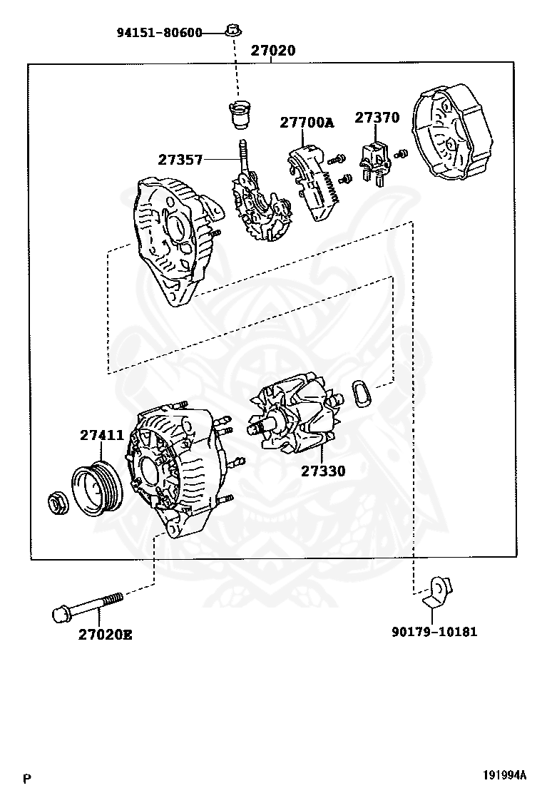 94151-80600 - Toyota - Nut - Nengun Performance