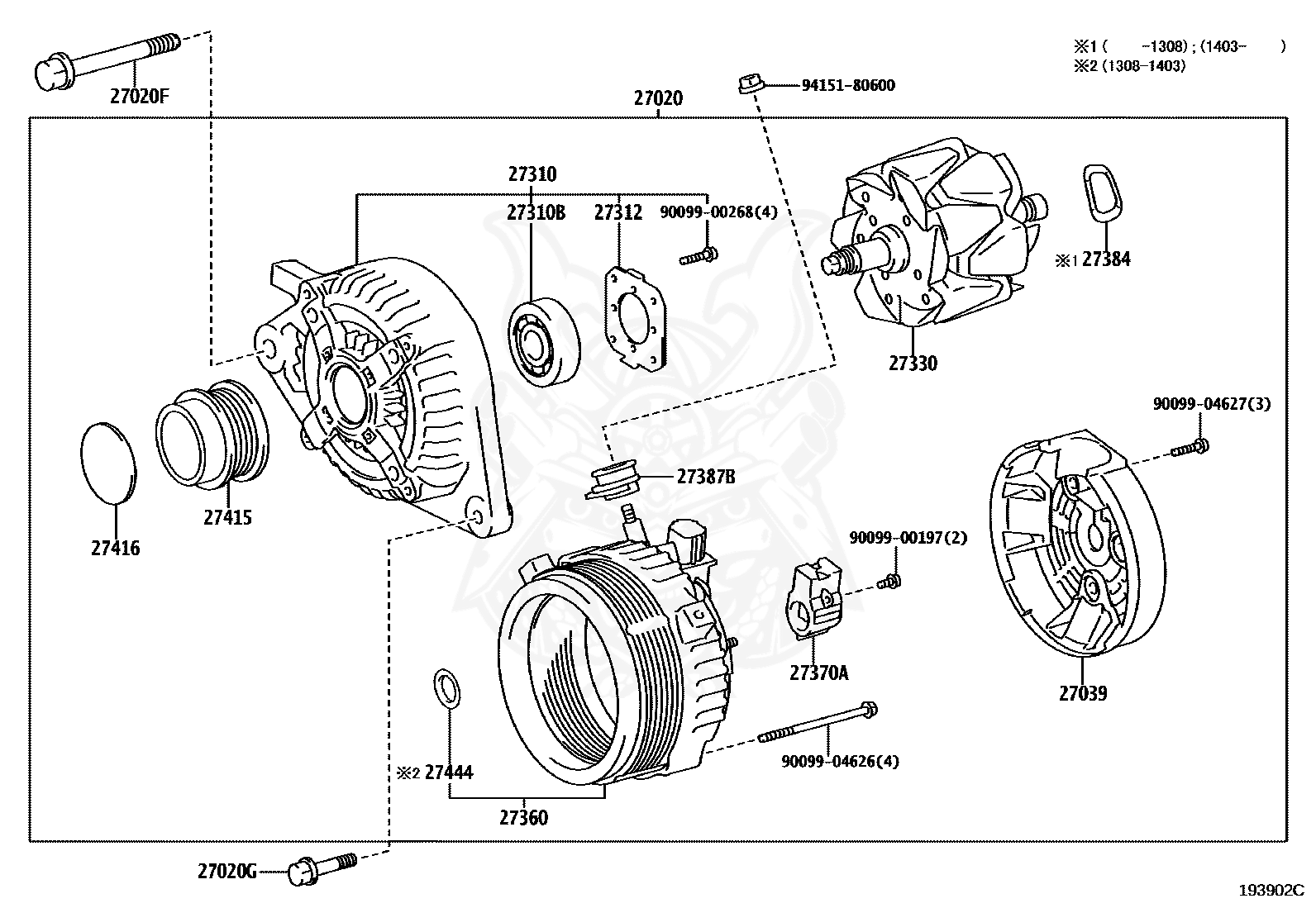 94151-80600 - Toyota - Nut - Nengun Performance