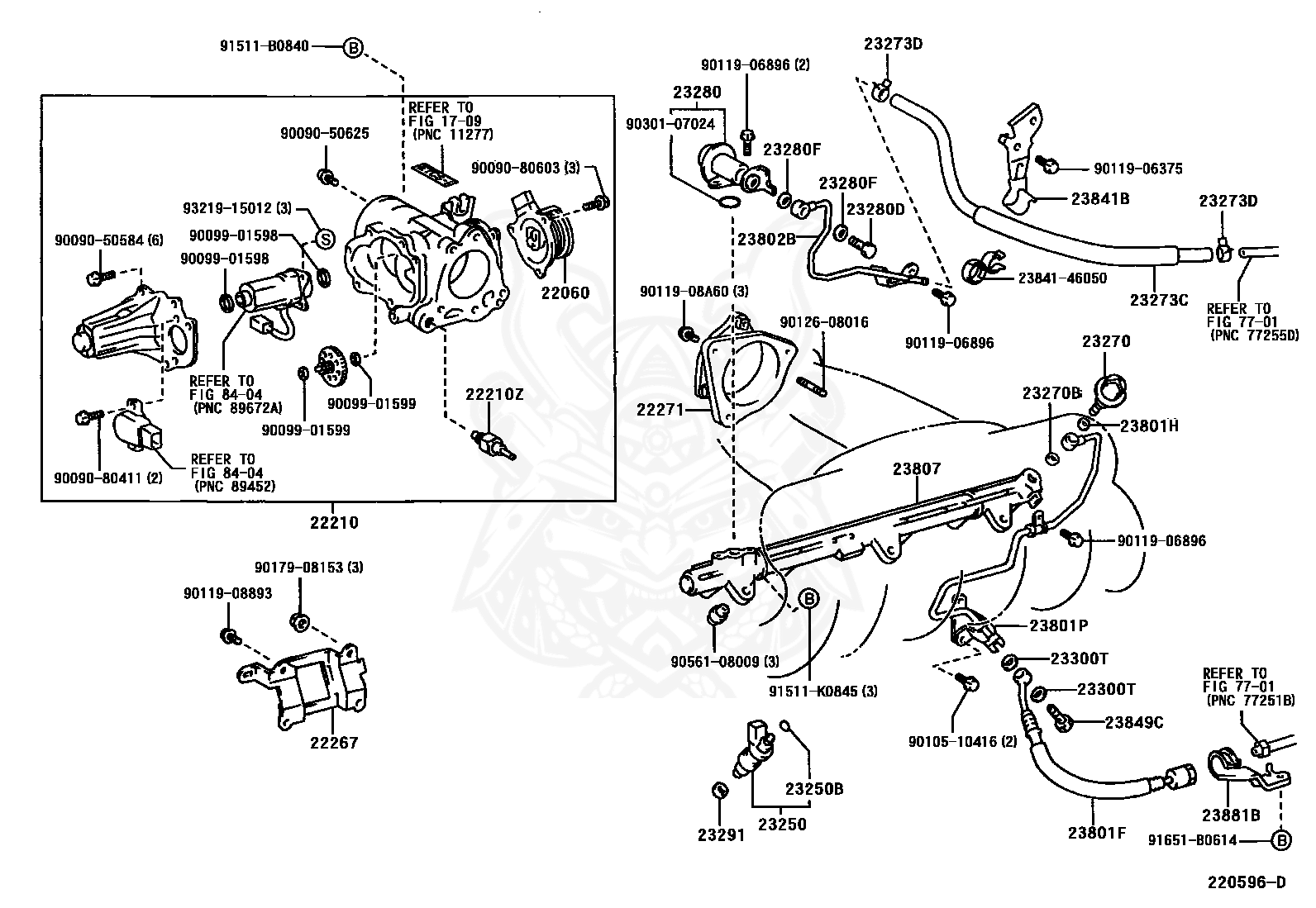 90401-12097 - Toyota - Bolt, Union (for Fuel Pipe Support) - Nengun ...