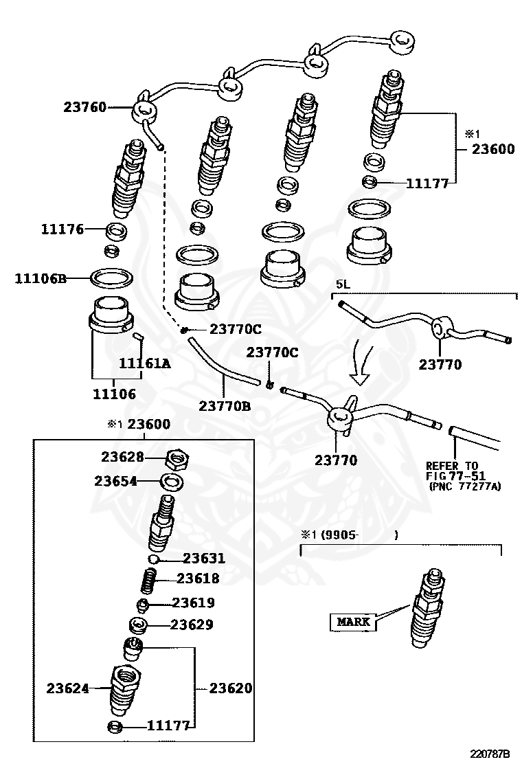 11176-64010 - Toyota - Seat, Injection Nozzle - Nengun Performance