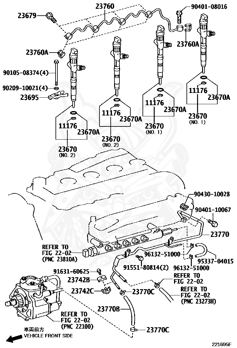 96721-19017 - Toyota - O-Ring (for Transmission Solenoid) - Nengun ...