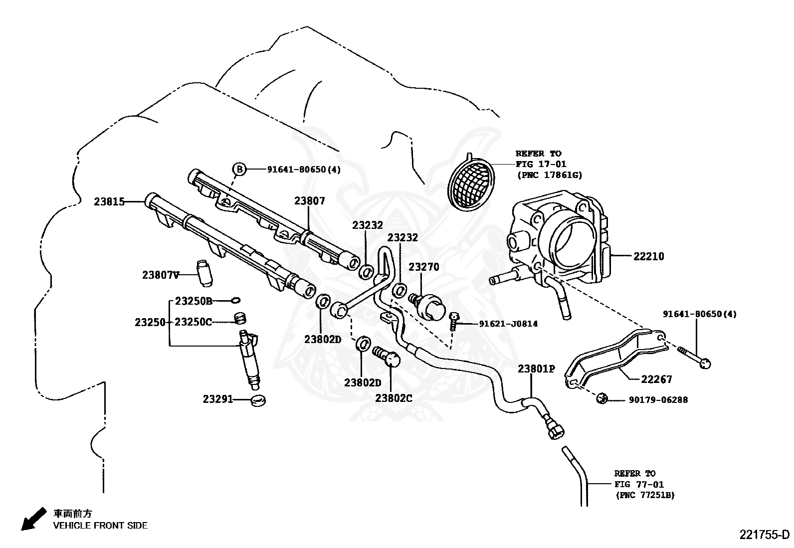 23291-41010 - Toyota - Insulator, Injector Vibration - Nengun Performance