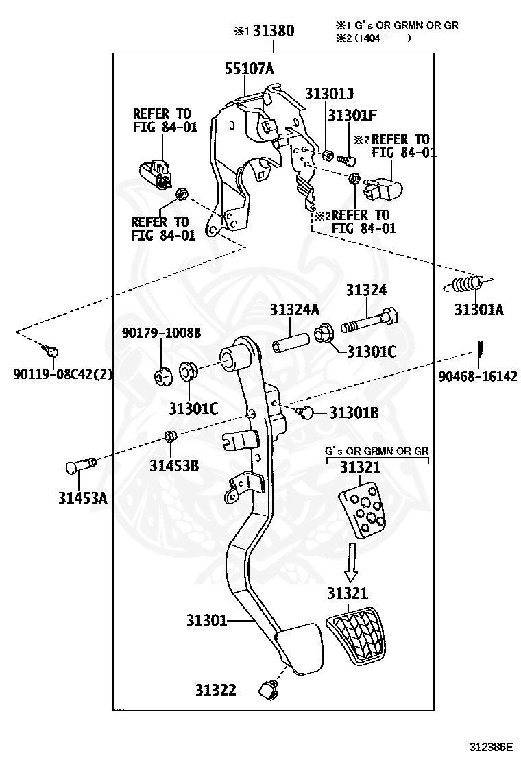 90386-08033 - Toyota - Bush (for Clutch Master Cylinder Push Rod Clevis ...