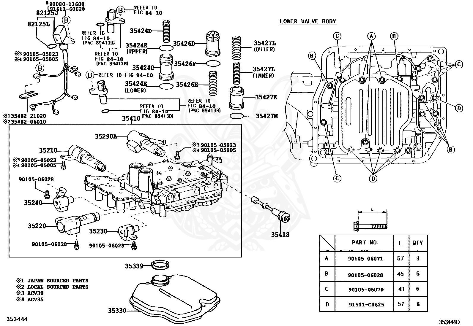 35330-06010 - Toyota - Strainer Assy, Valve Body Oil - Nengun Performance