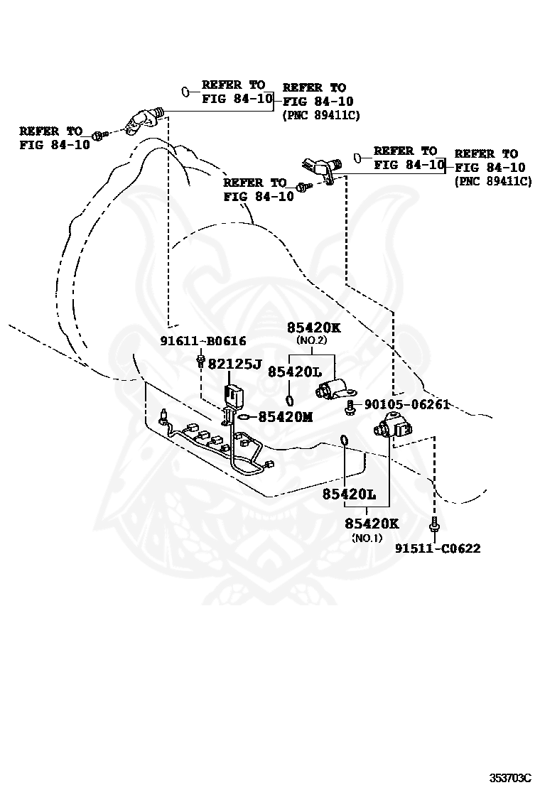 90301-06004 - Toyota - O-Ring (for Transmission Solenoid) - Nengun ...