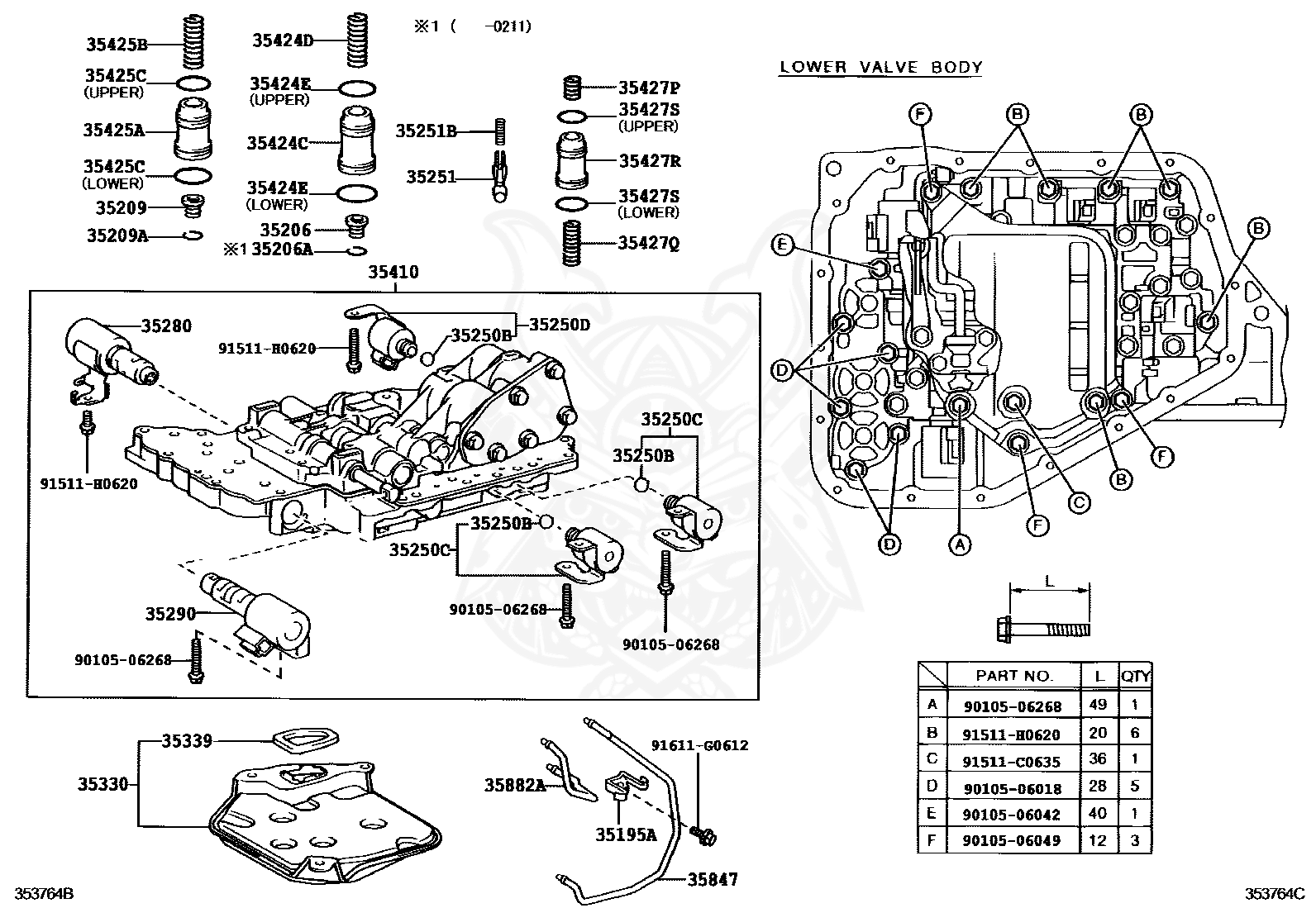 90301-06004 - Toyota - O-Ring (for Transmission Solenoid) - Nengun ...