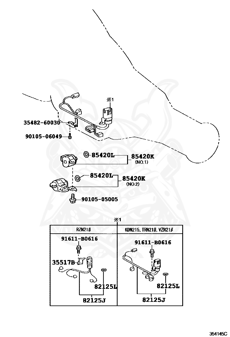90301-06004 - Toyota - O-Ring (for Transmission Solenoid) - Nengun ...