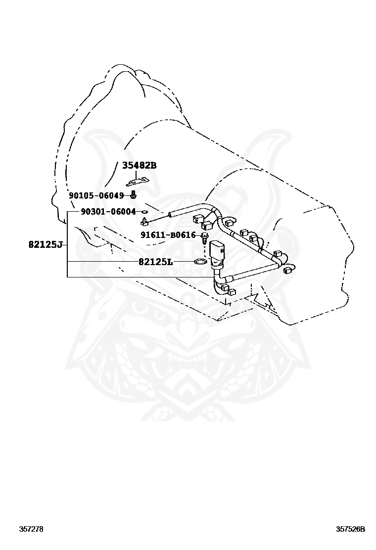 90301-06004 - Toyota - O-Ring (for Transmission Solenoid) - Nengun ...