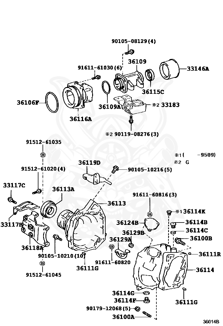 90311-47003 - Toyota - Seal, Oil (for Transfer Case Rh) - Nengun ...