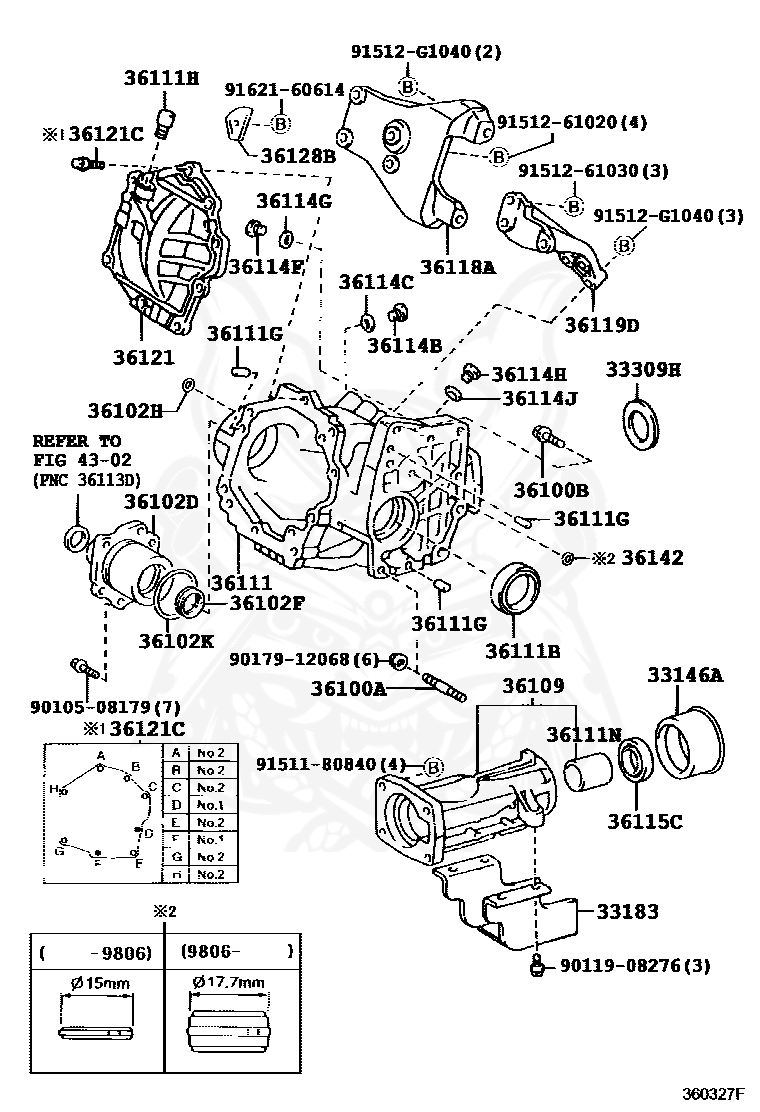 90311-58009 - Toyota - Seal, Oil (for Transfer Case) - Nengun Performance