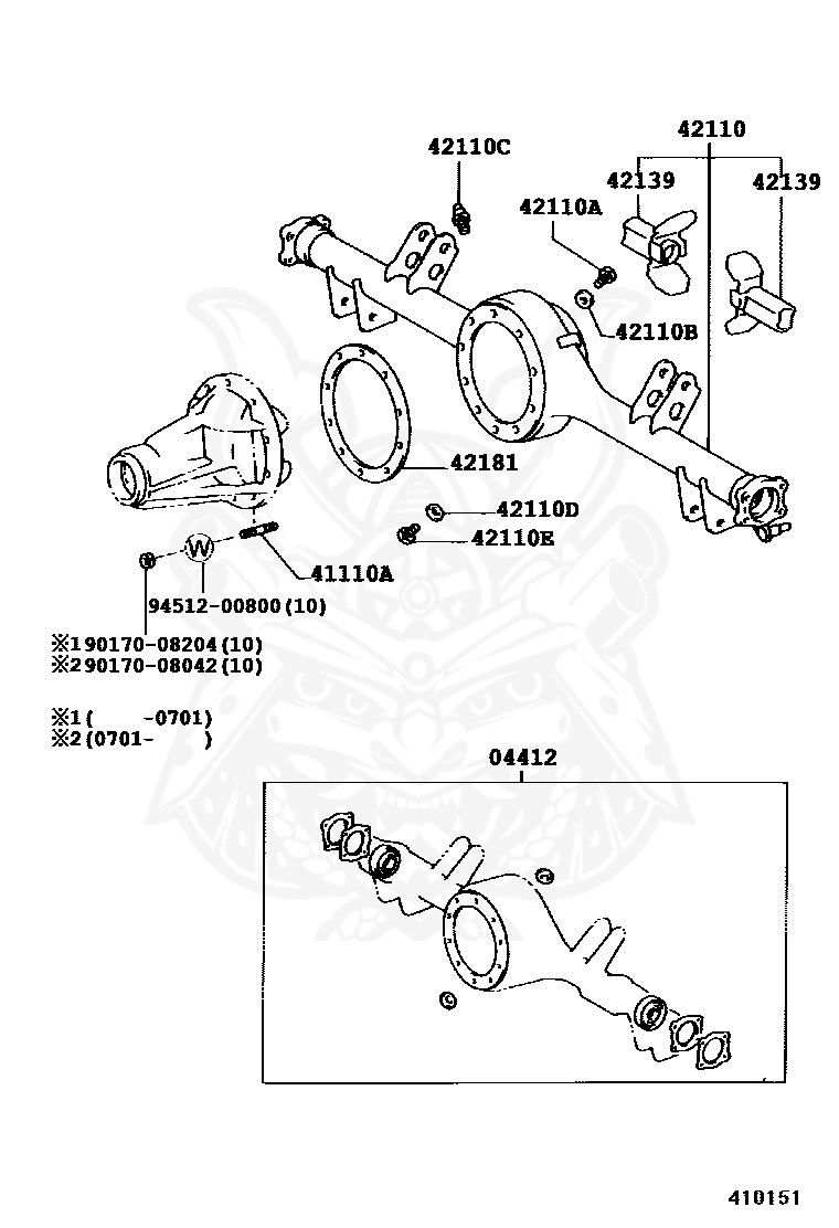 90170-08204 - Toyota - Nut - Nengun Performance